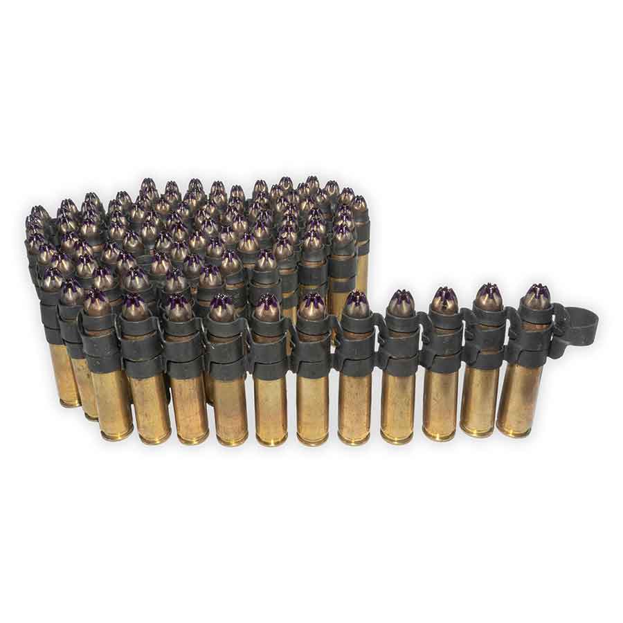 Shop .50 Caliber BMG Linked Blank Ammunition 100 Rounds BlankAmmo.com